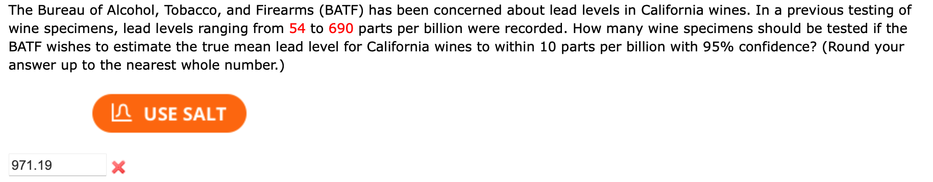 Solved The Bureau of Alcohol, Tobacco, and Firearms (BATF) | Chegg.com