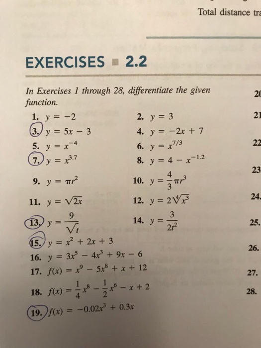 Solved EXERCISES 21 In Exercises 1 through 12, compute the | Chegg.com