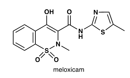Solved Meloxicam is a non-steroidal anti-inflammatory drug | Chegg.com