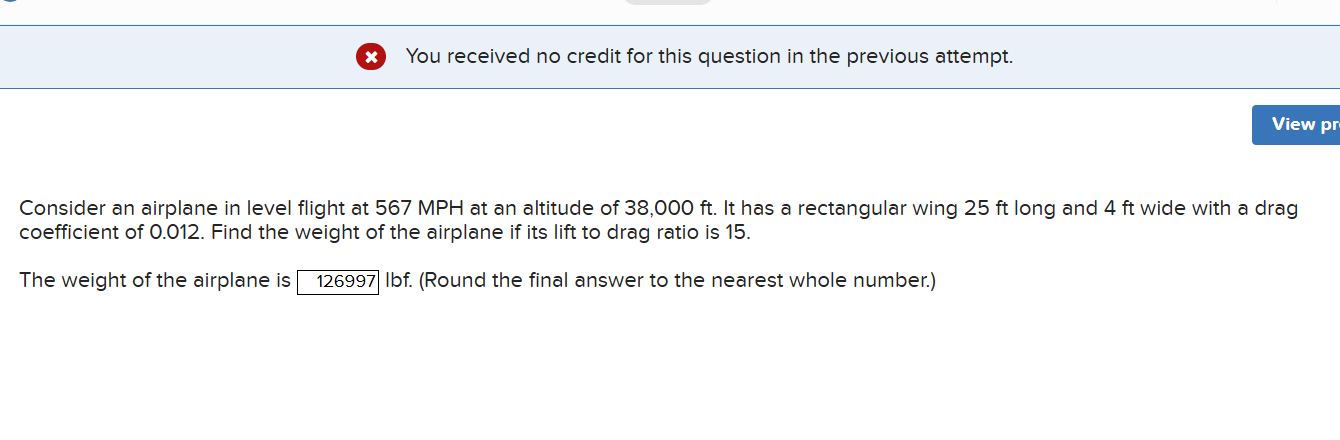 Solved Consider an airplane in level flight at 567 ﻿MPH at | Chegg.com