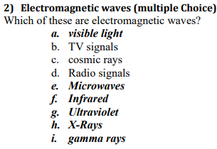Solved 1) Magnetic field of a solenoid (multiple Choice) | Chegg.com