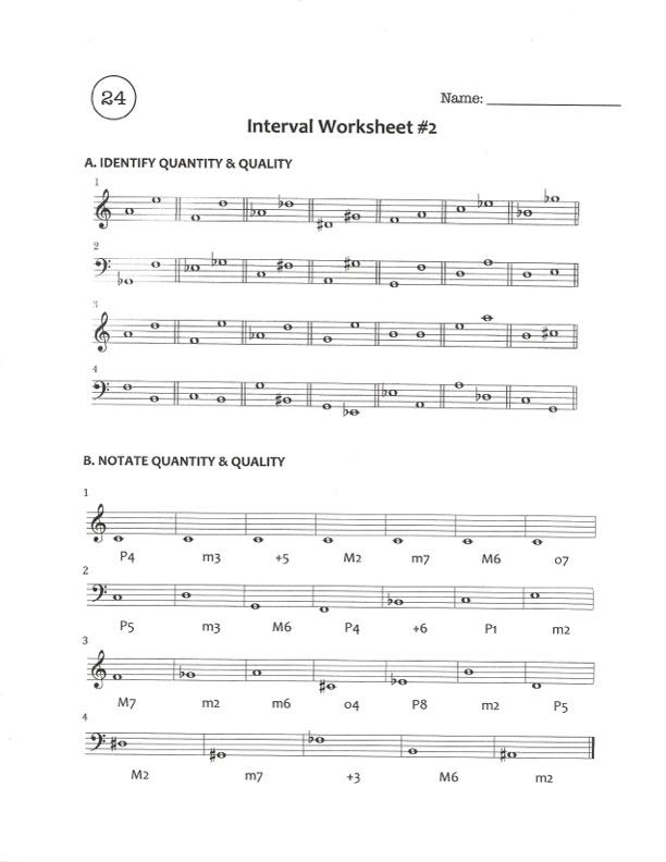 24 Name: Interval Worksheet #2 A. IDENTIFY QUANTITY & | Chegg.com