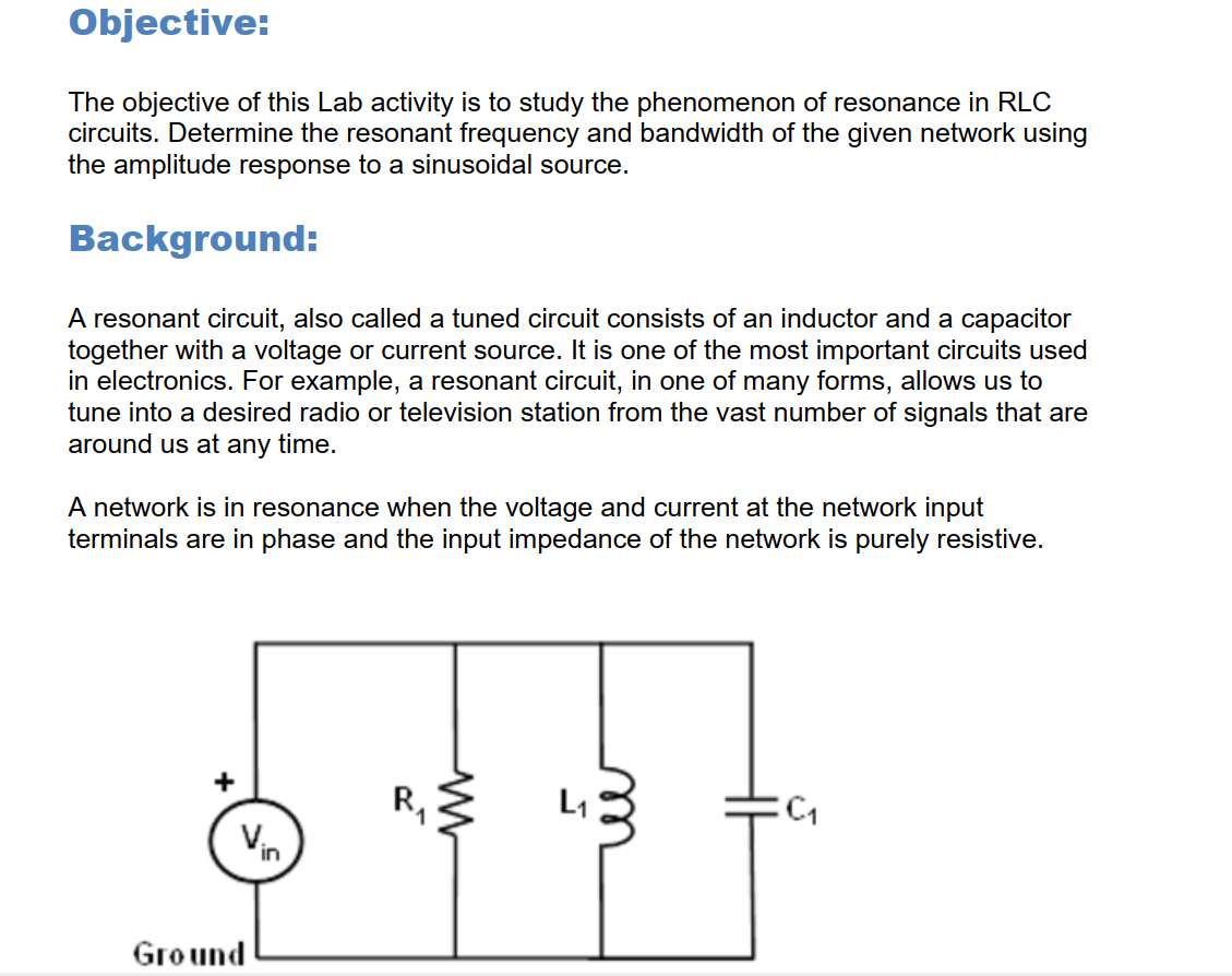 Solved Question: Obtain the bandwidth from the | Chegg.com