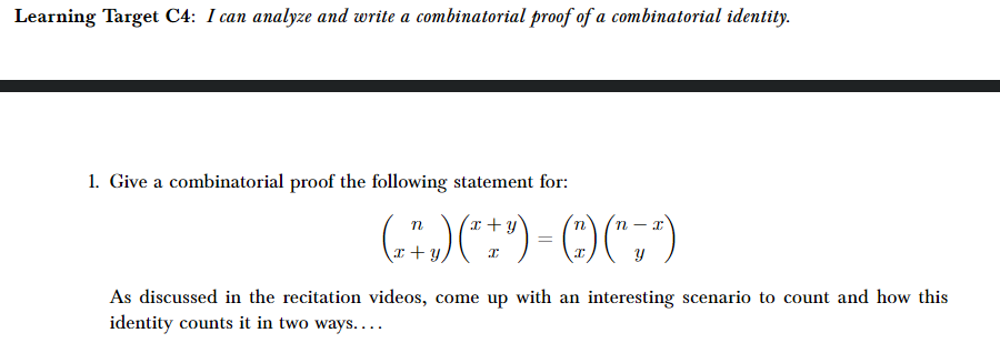 Solved Learning Target C4: I can analyze and write a | Chegg.com