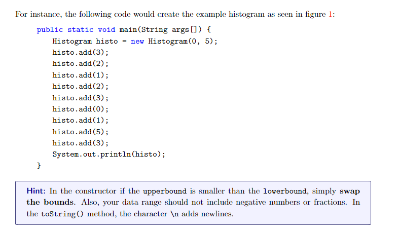 Solved Recall that a histogram is a visual representation of | Chegg.com
