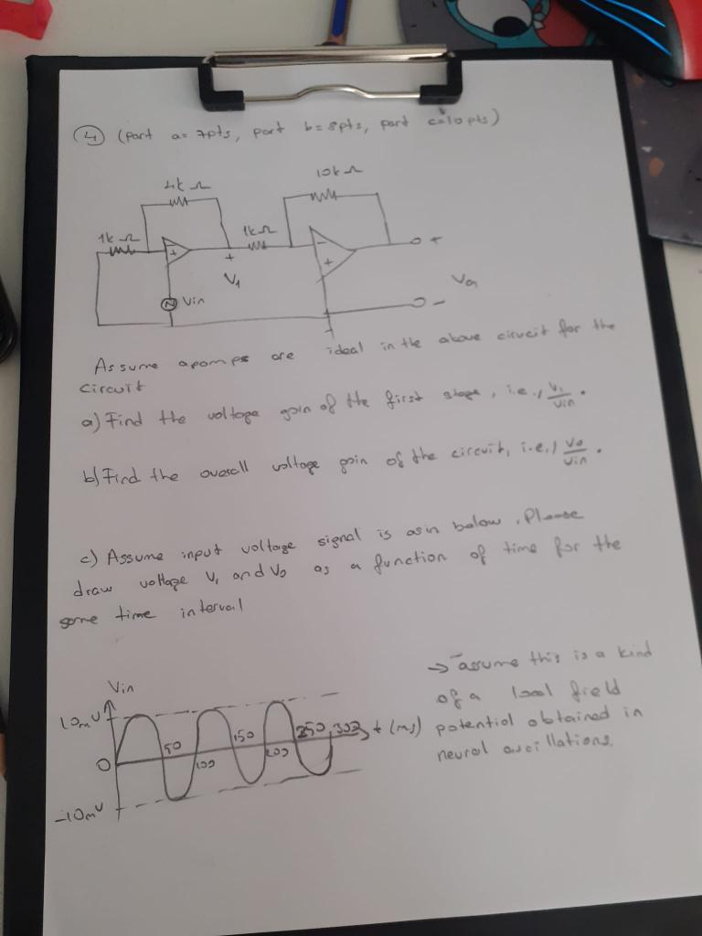 Solved (4) (port a= 7pts, port b=8pts, part calo pts) Assume | Chegg.com