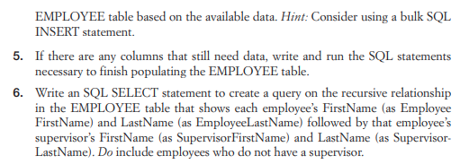 Solved I need help with SQL problems A-K (CIS245). I have | Chegg.com