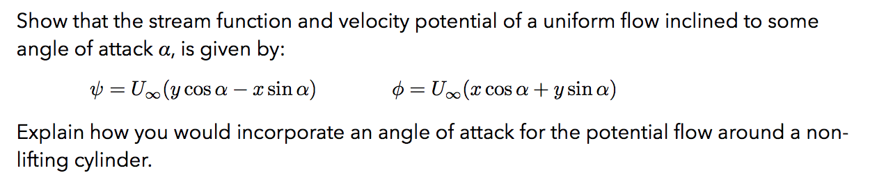 Solved Show that the stream function and velocity potential | Chegg.com