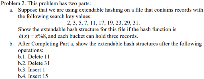 Solved Problem 2. This problem has two parts: Suppose that | Chegg.com