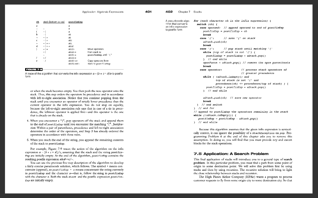 Write Java Code For A Search Problem Textbook Pp 2510
