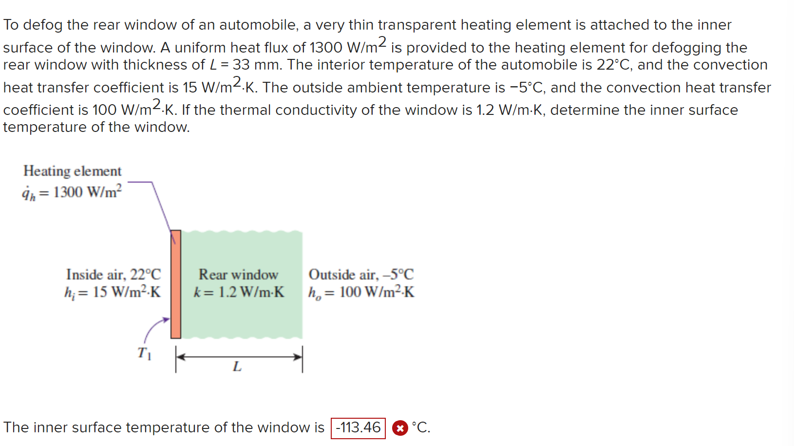 Solved To defog the rear window of an automobile, a very | Chegg.com