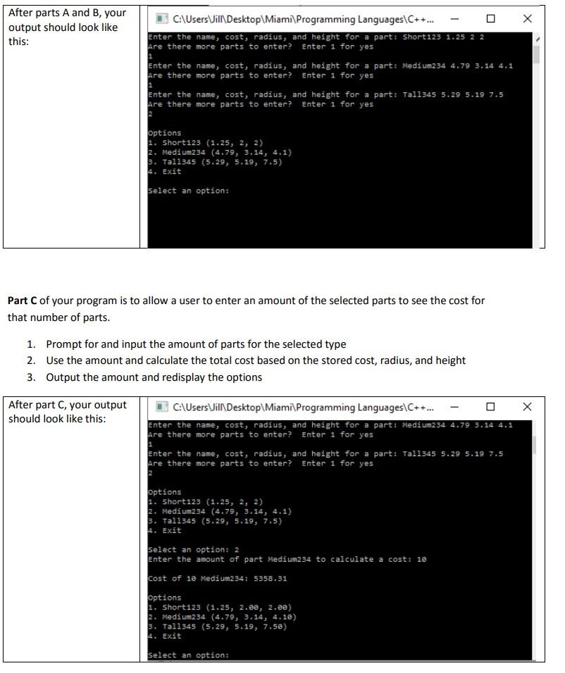 Solved This is too be written in C++ and I use codeblocks | Chegg.com