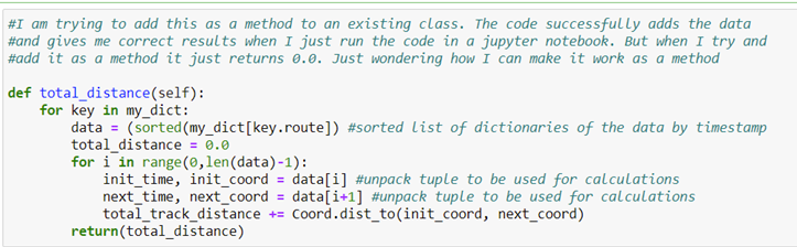Solved #I am trying to add this as a method to an existing | Chegg.com