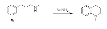 Solved N H NaNH2 N Br | Chegg.com