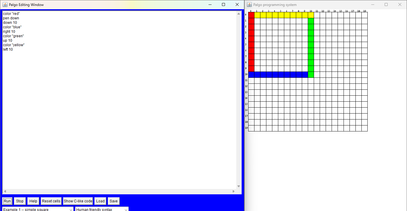 = an: en 1) Start the Palgo app. 2) Select Example | Chegg.com