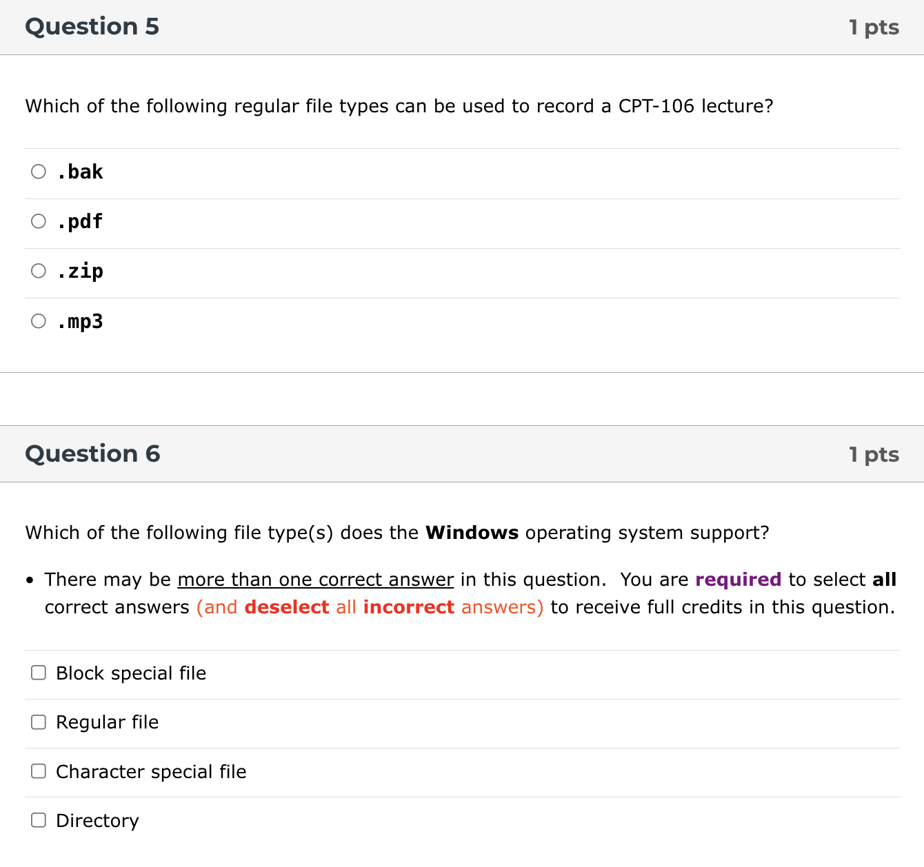 Solved What are the two categories of regular files? - There | Chegg.com