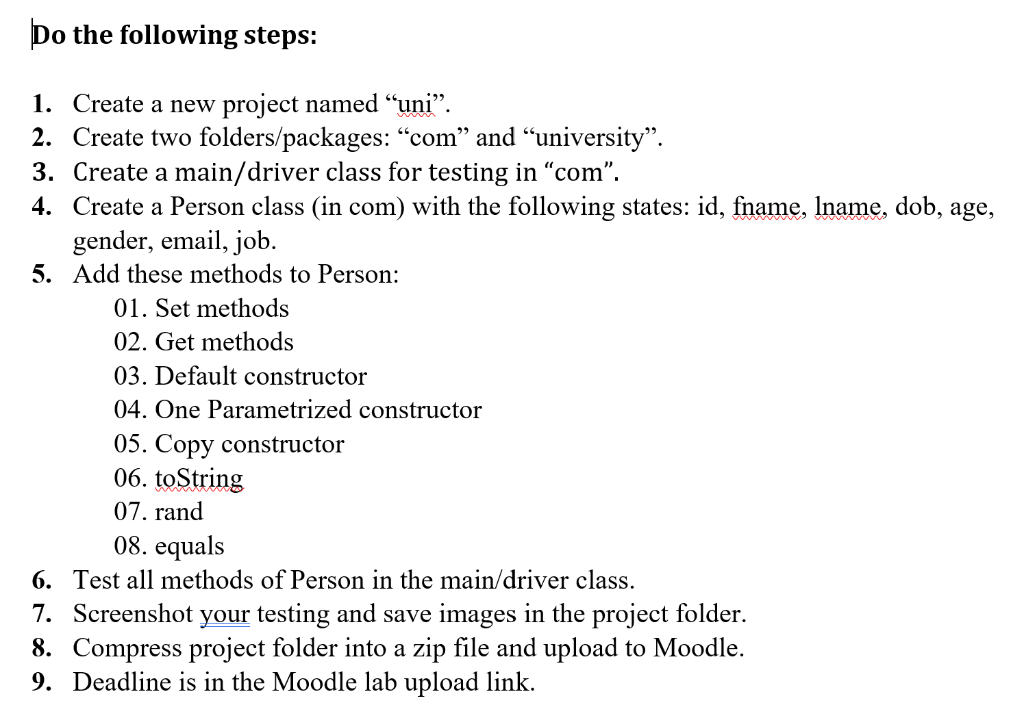 Solved Exam Question Hireable Scannable Cloneable Comparable | Chegg.com