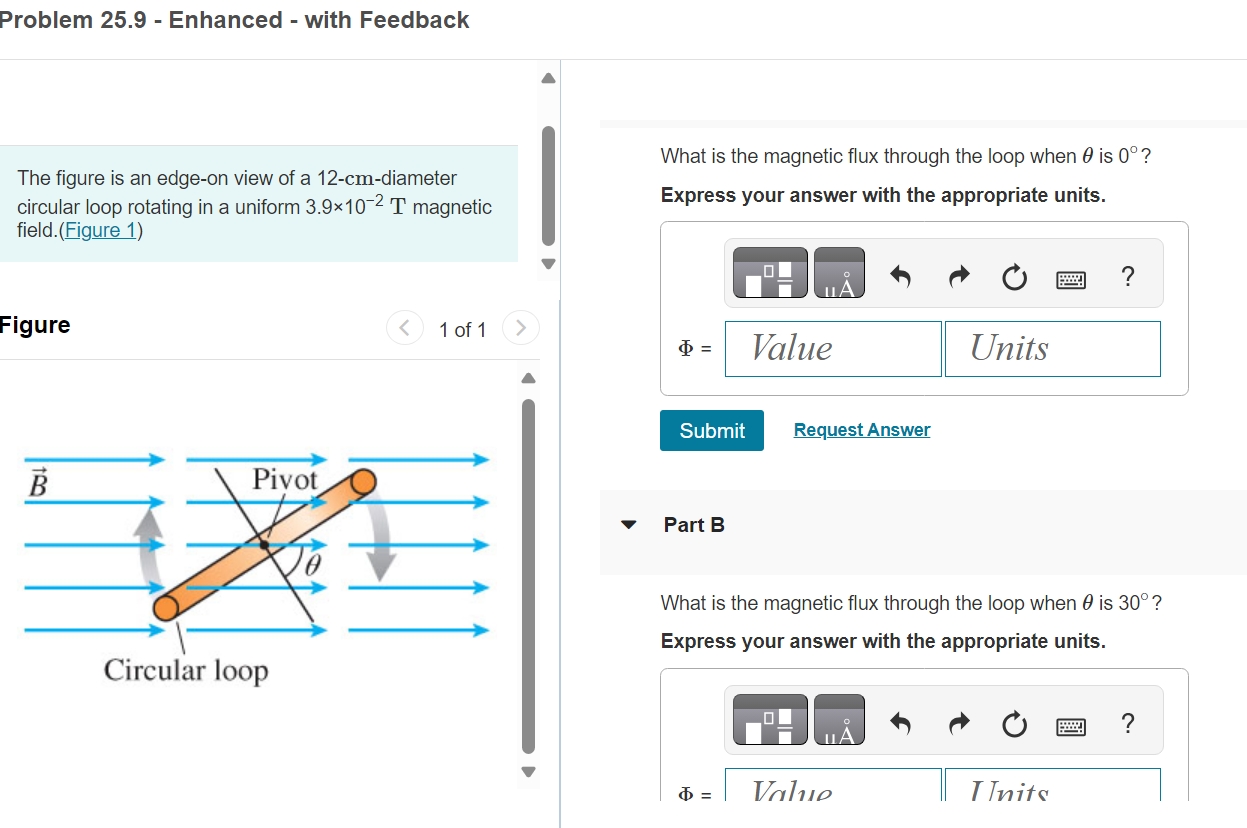 Solved Problem 25.9 - ﻿Enhanced - ﻿with FeedbackThe figure | Chegg.com