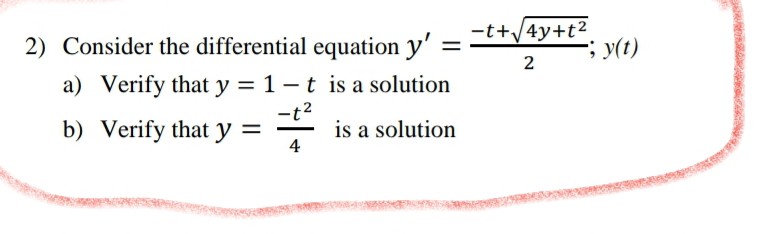 Solved I am not sure how to verify this problem.Step by step | Chegg.com