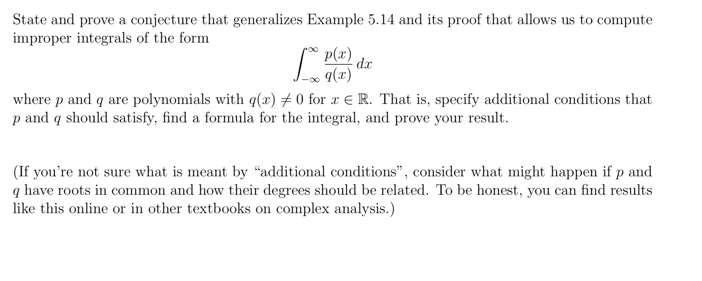 Solved State and prove a conjecture that generalizes Example | Chegg.com