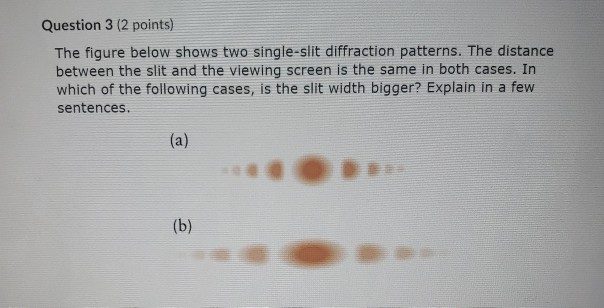 Solved Question 3 (2 points) The figure below shows two | Chegg.com