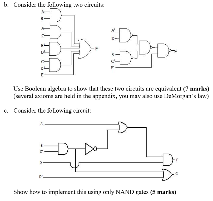 Solved Question 1. Basic Combinational Exercises (25 Marks) | Chegg.com