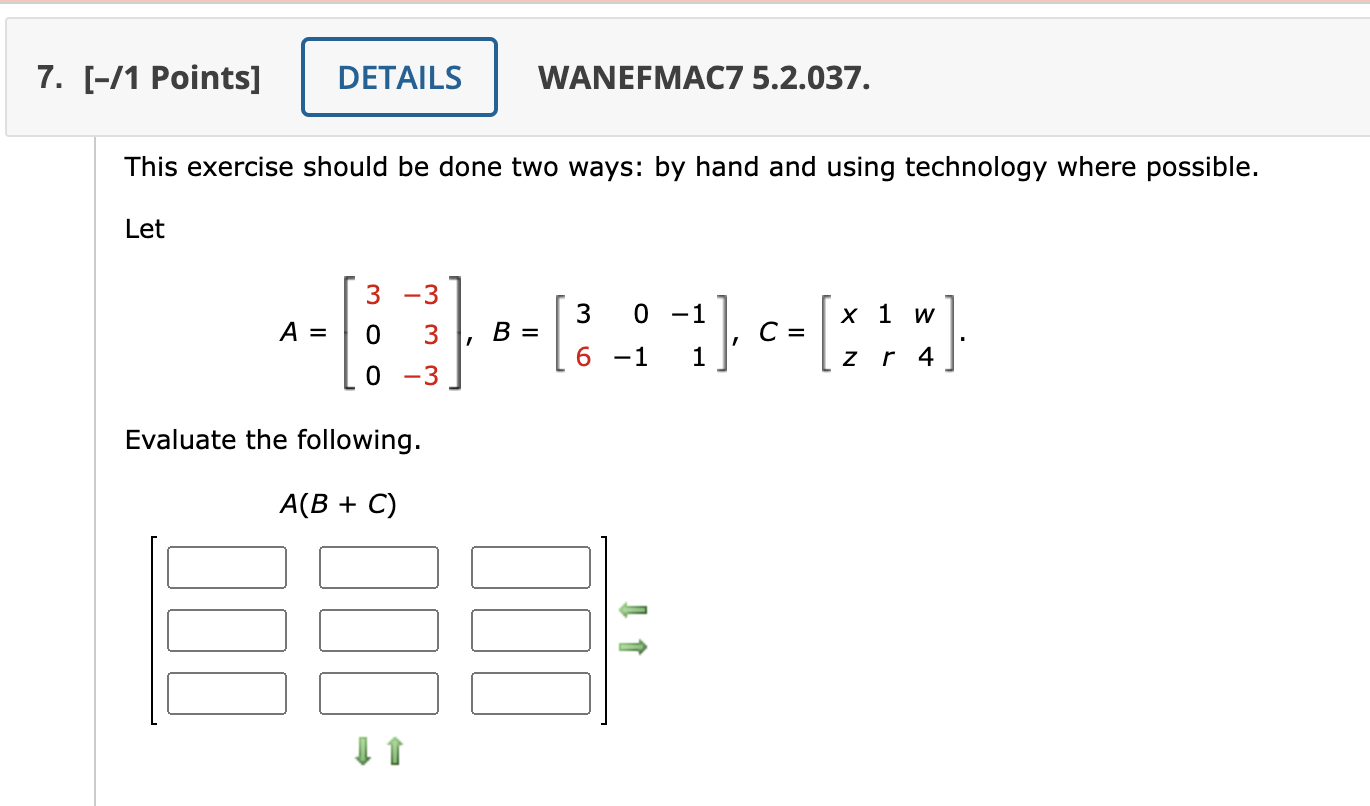 Solved This exercise should be done two ways: by hand and | Chegg.com