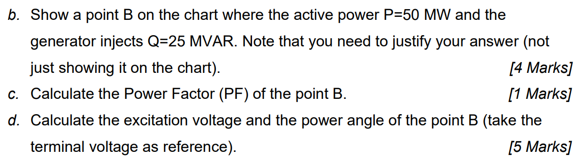 2. A 100 MW, 20 kV round rotor synchronous generator | Chegg.com