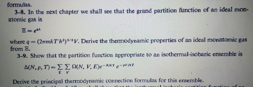Solved formulas. 3-8. In the next chapter we shall see that | Chegg.com