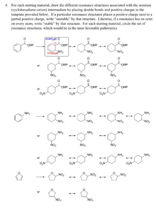 Solved For cach starting material, draw the different | Chegg.com