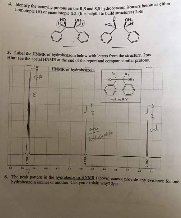 Solved Identify the benzylic protons on the R,S and S,S | Chegg.com