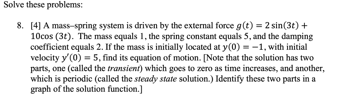 Solved Give me FULL solution and not some lazy general | Chegg.com