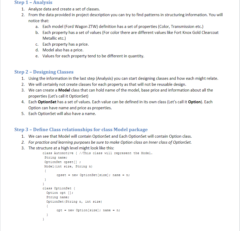 Solved Project Description In this project you will build a | Chegg.com