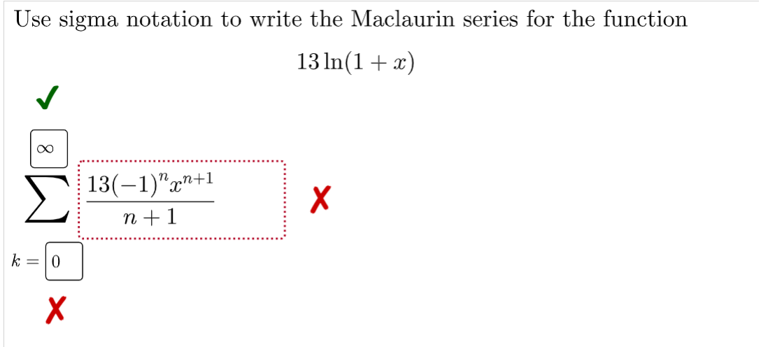 Solved Use sigma notation to write the Maclaurin series for | Chegg.com