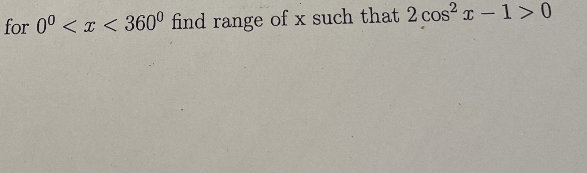 Solved for 00 | Chegg.com