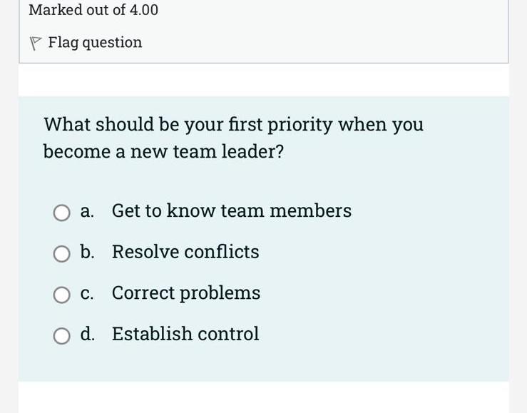 Solved Flag question Managing up means: to work with your | Chegg.com