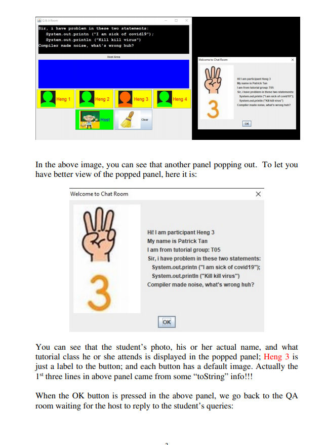 Solved Code to be done in java using notepad++ without the | Chegg.com