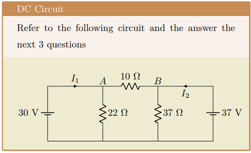 Solved 13. Find the current I1 in the following | Chegg.com
