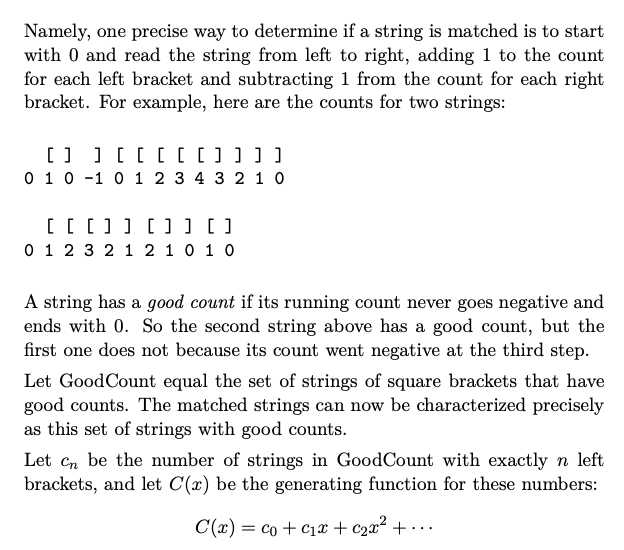 Solved Generating Functions Provide An Interesting Way To