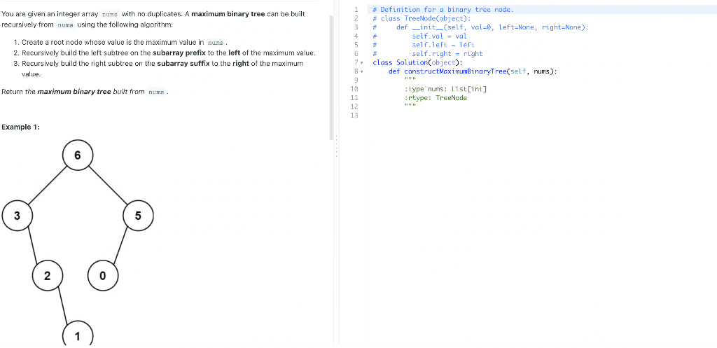 Solved You are given an integer array moms with no | Chegg.com