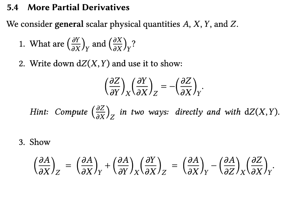 The notation comes from thermodynamics The | Chegg.com