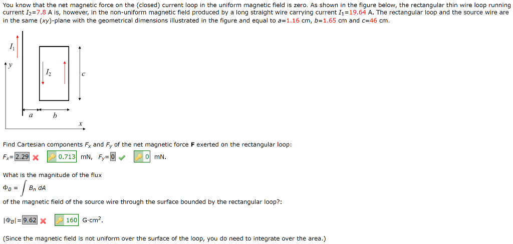 Solved You know that the net magnetic force on the (closed) | Chegg.com