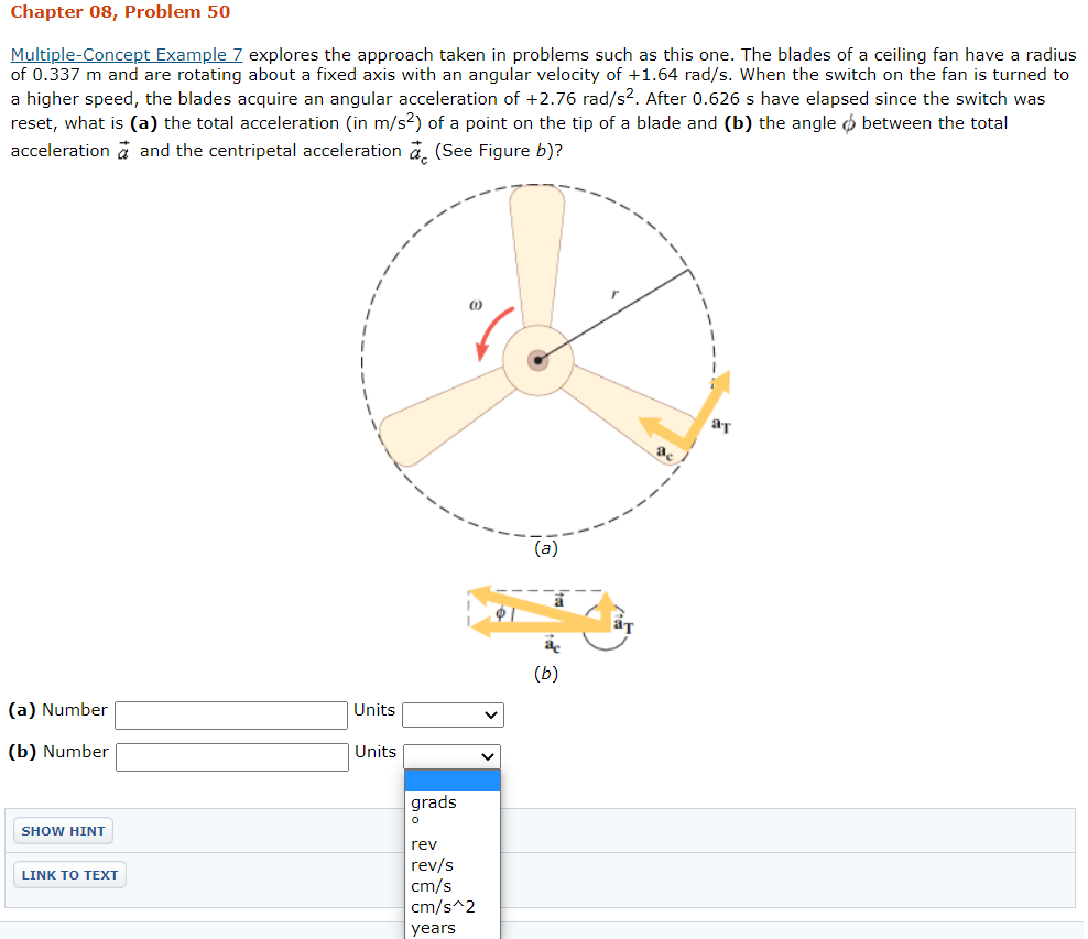Solved Chapter 08, Problem 50 Multiple-Concept Example 7 | Chegg.com