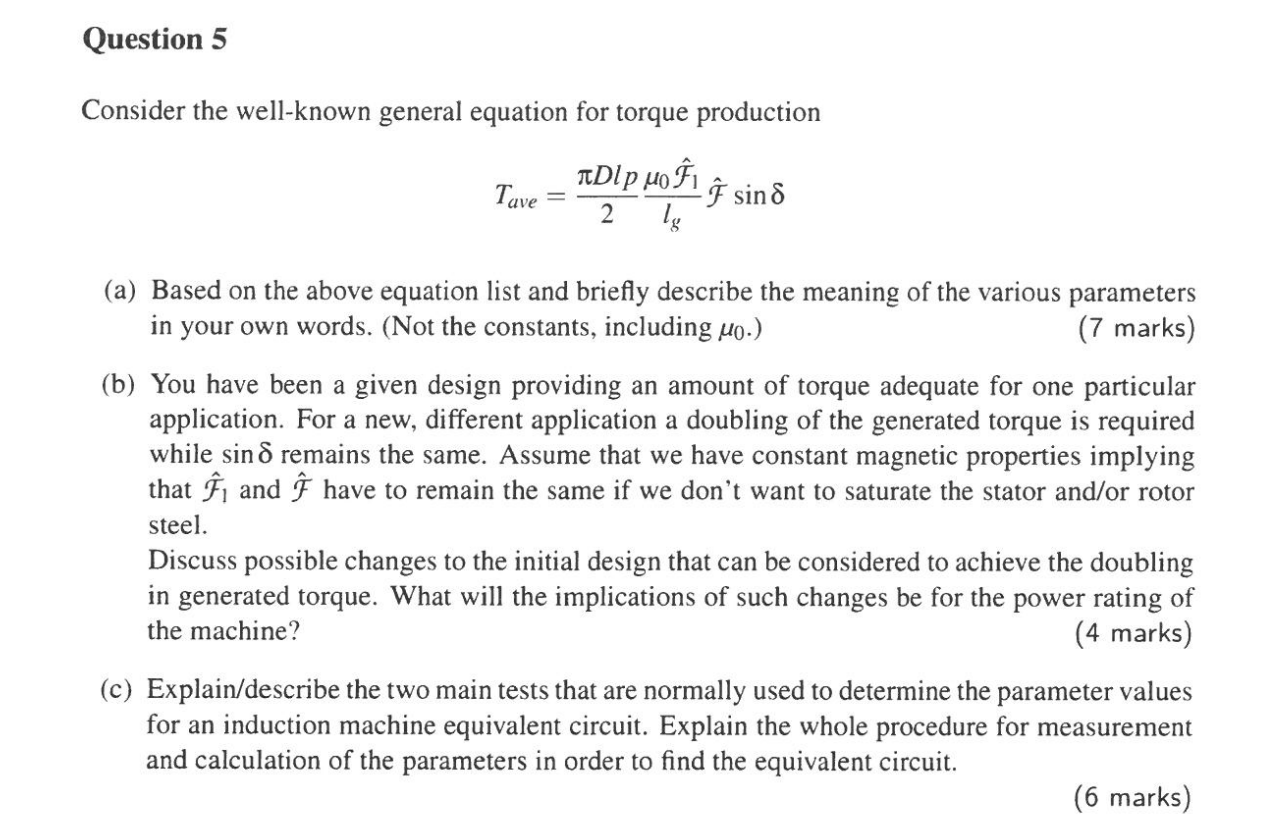 Solved Consider the well-known general equation for torque | Chegg.com