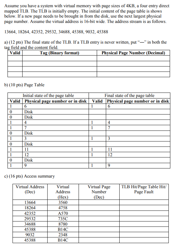 assume-you-have-a-system-with-virtual-memory-with-chegg