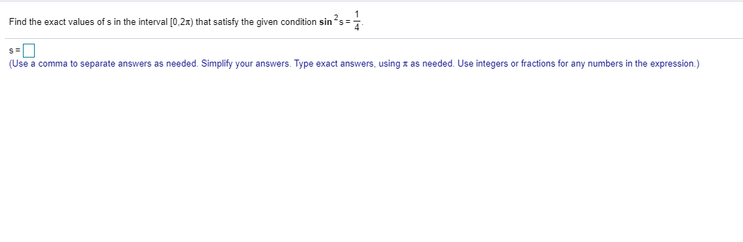 Solved Use The Formula O To Find The Value Of The Missing