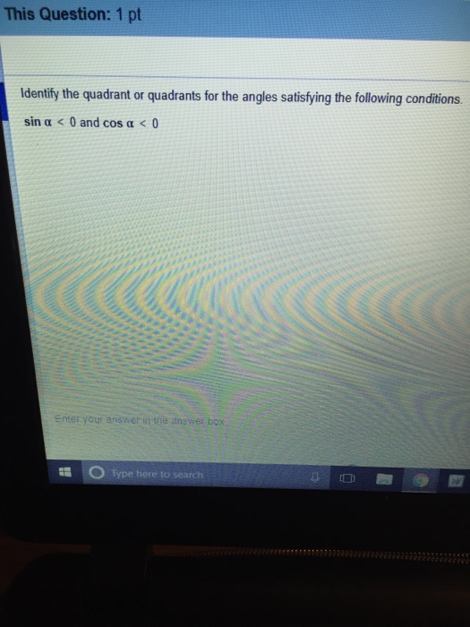 Solved Identify the quadrant or quadrants for the angles | Chegg.com