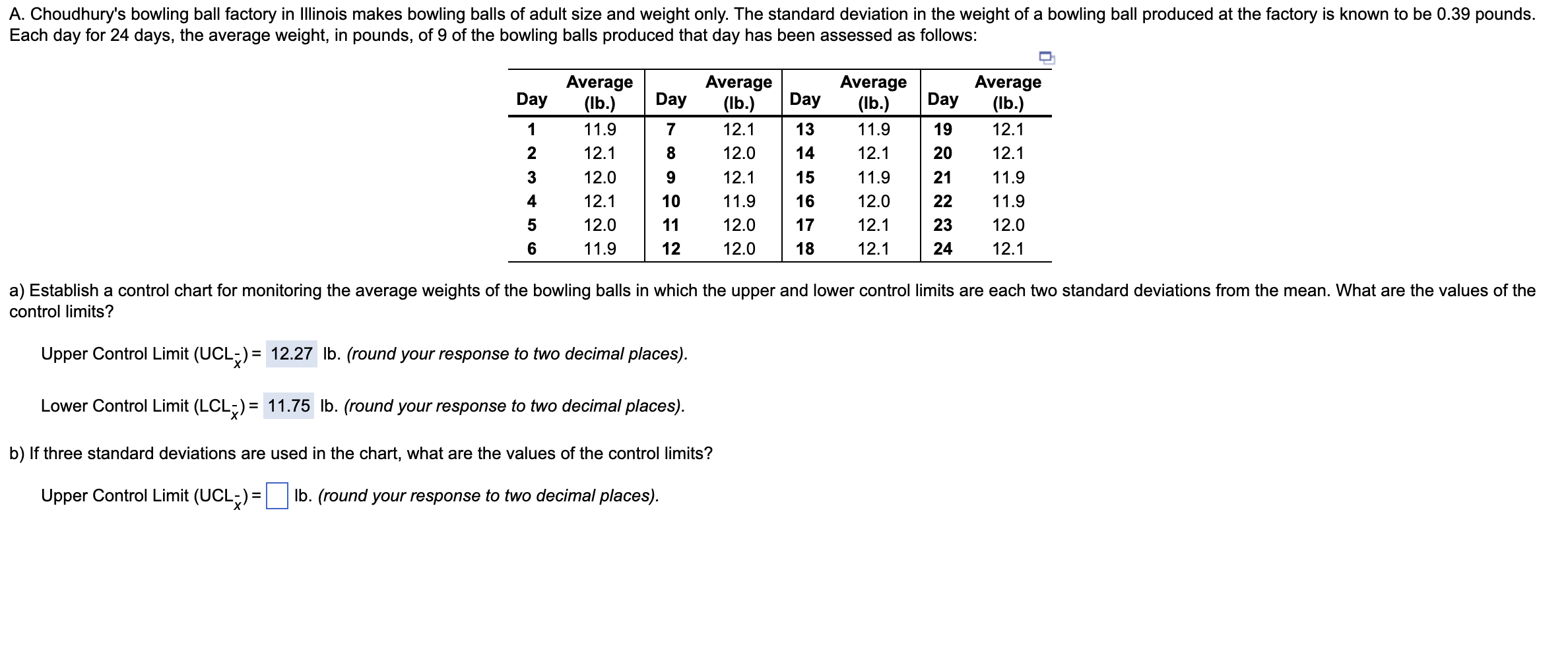 Solved Can you solve the remainder of the parts on this | Chegg.com