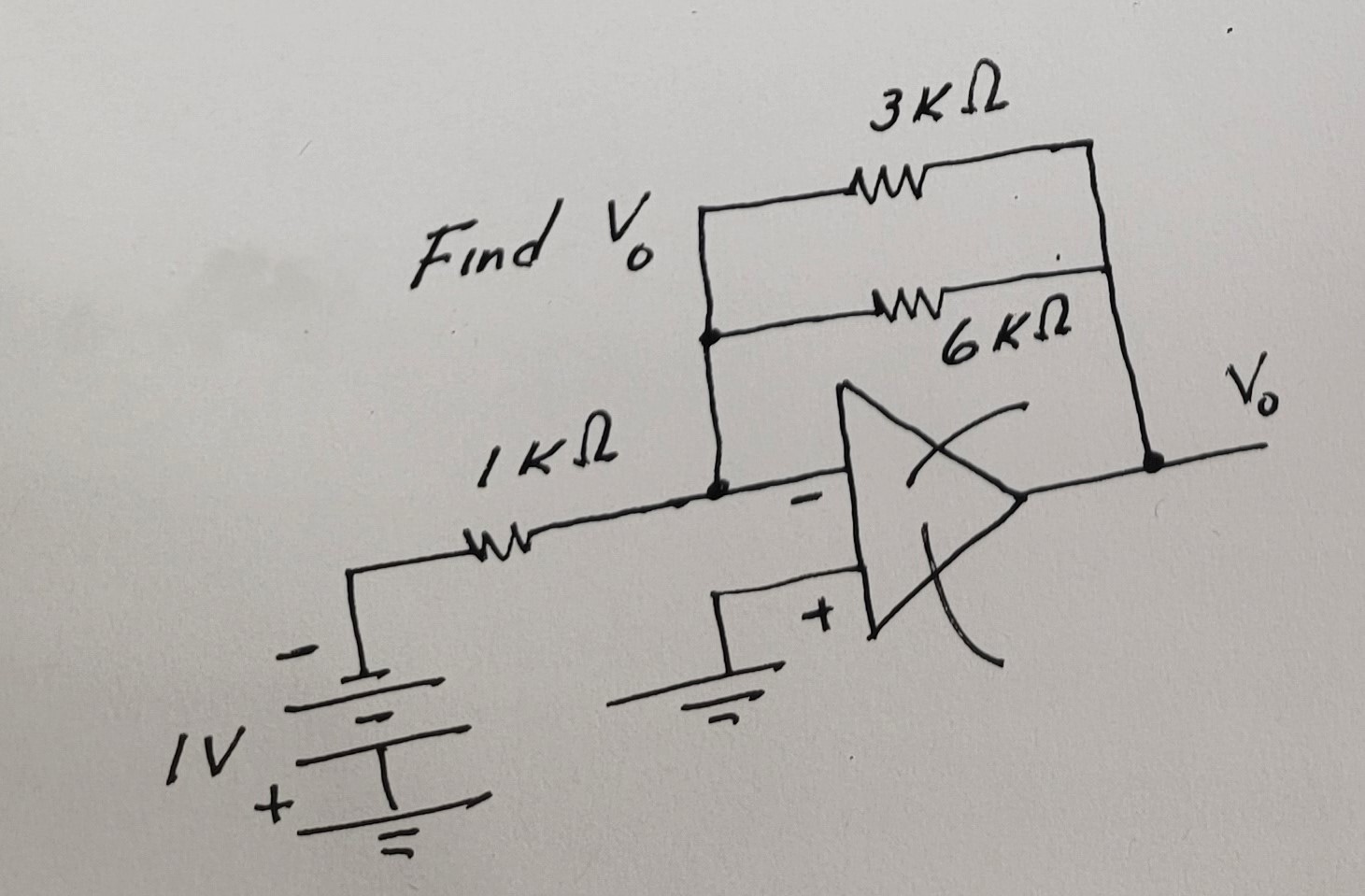 Solved Find Vo. Show all steps please!! | Chegg.com