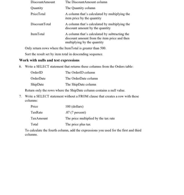 Solved SQL Download the MyGuitarShop exercises: Located | Chegg.com